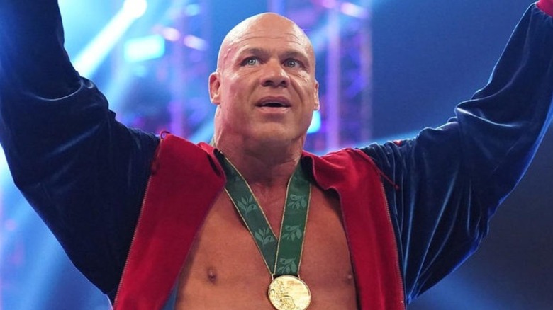 Kurt Angle Reveals His AEW Asking Price Kurt Angle Reveals His AEW Asking Price