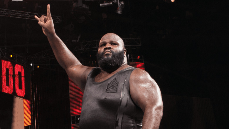 Mark Henry On A Rib Starting The "Hall Of Pain" Gimmick