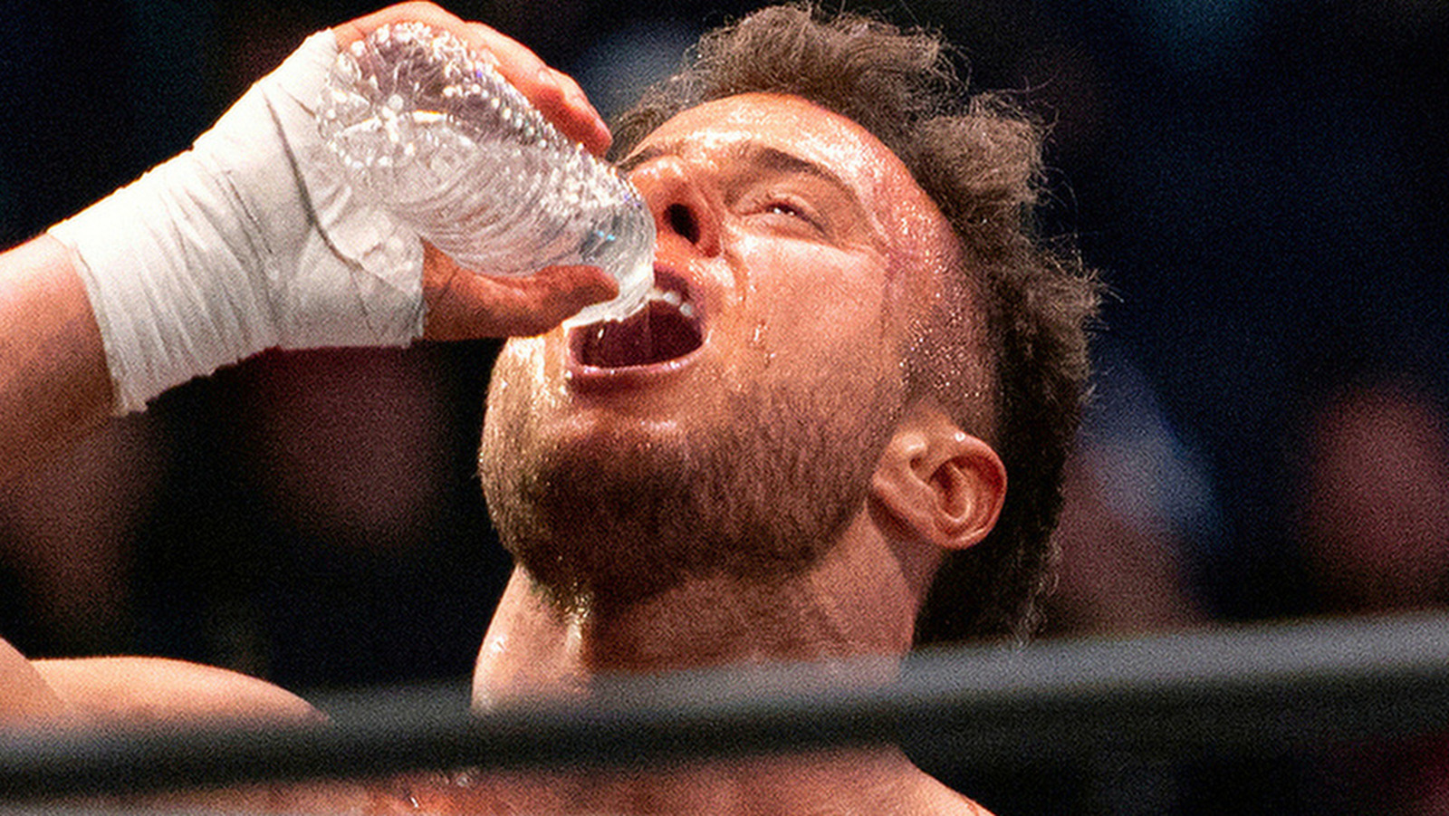 MJF And Tony Khan Discuss Water Incident Involving Young Fan At AEW Revolution