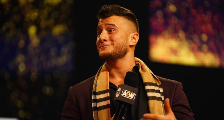 MJF Appears At AEW Double Or Nothing MJF Appears At AEW Double Or Nothing