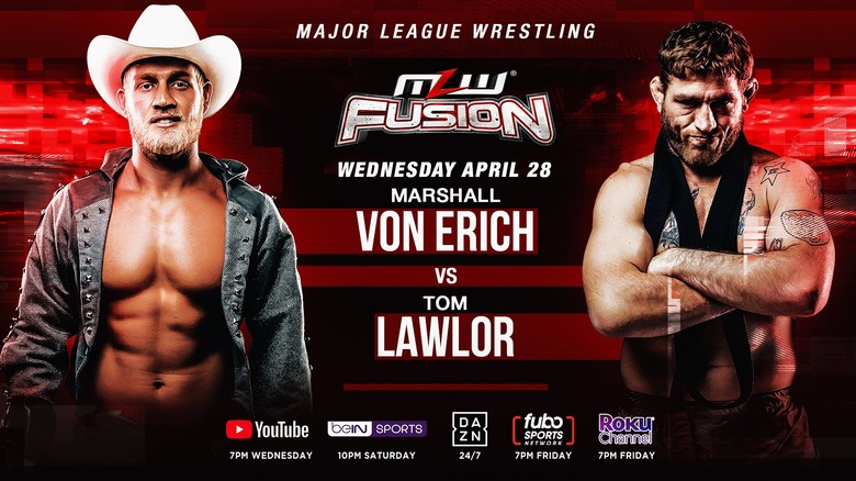 MLW Fusion Live Results (4/28): Tom Lawlor & Marshall Von Erich Clash ...