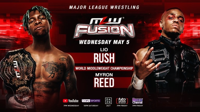 MLW Fusion Preview (5/5): Lio Rush Vs. Myron Reed II, Richard Holliday ...