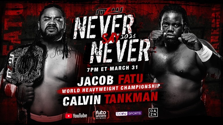 MLW "Never Say Never" Results: Fatu Vs. Tankman, Injustice Challenges ...