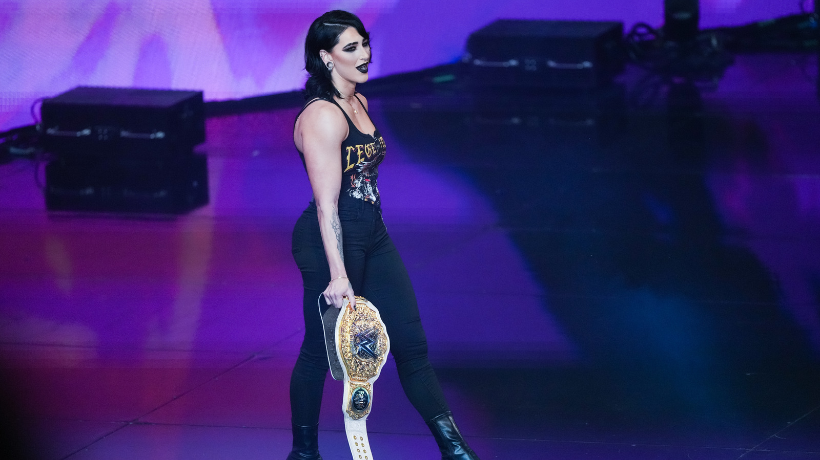 Motionless In White Plays Rhea Ripley To The Ring In Epic WWE WrestleMania 40 Entrance