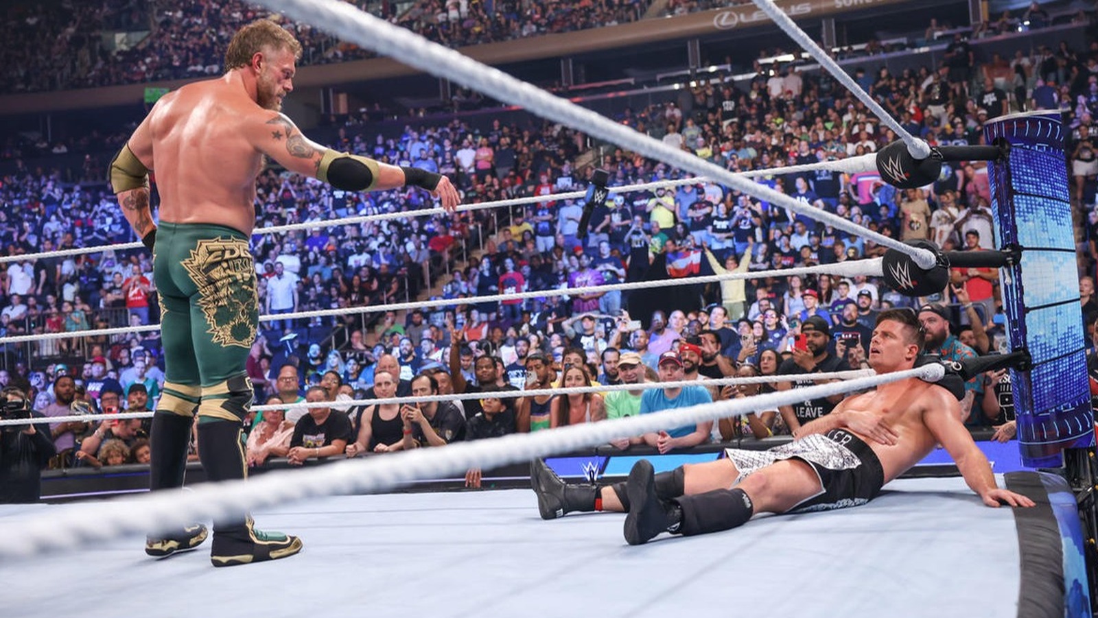 NBA Legend Fired Up WWE's Grayson Waller Ahead Of Match Against Edge