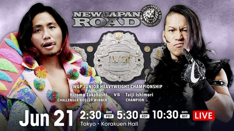 NJPW New Japan Road Results (6/21) Jr. Title Main Event, Major Star ...