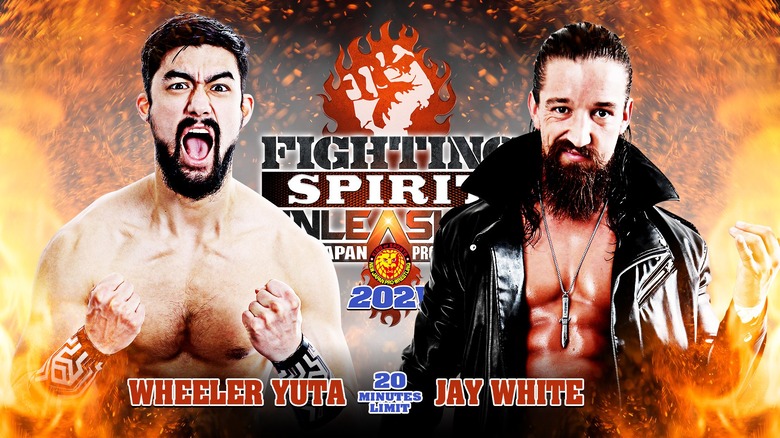 NJPW Strong: Fighting Spirit Unleashed 2021 (9/25): Jay White Vs ...