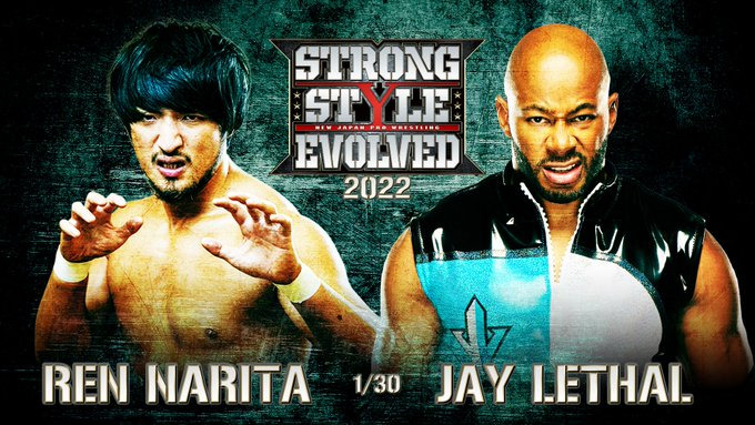 NJPW Strong Results (4/30): Jay Lethal Vs. Ren Narita