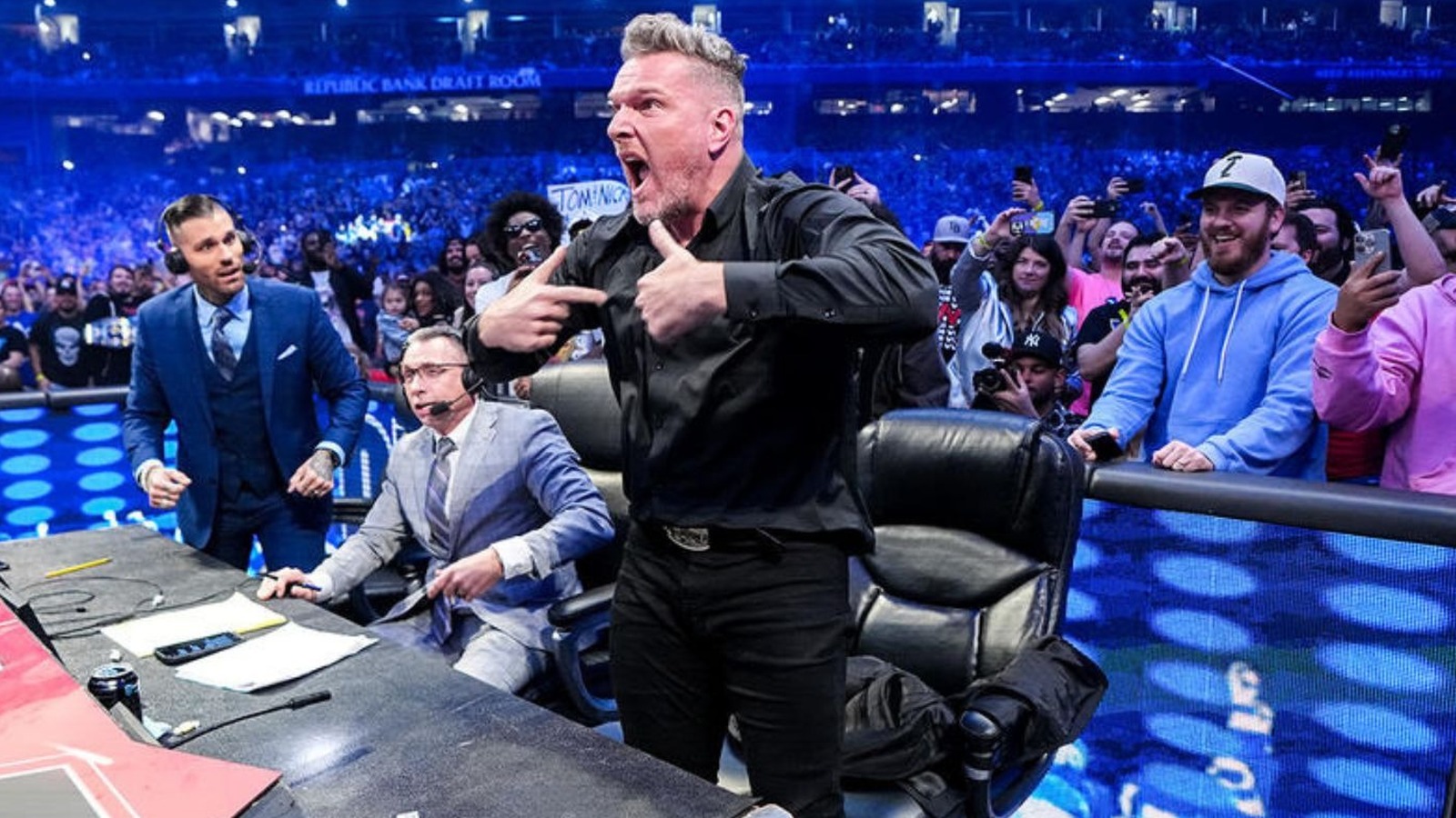 Pat McAfee Officially Re-Joins WWE, Will Serve On Raw Announce Team With Michael Cole