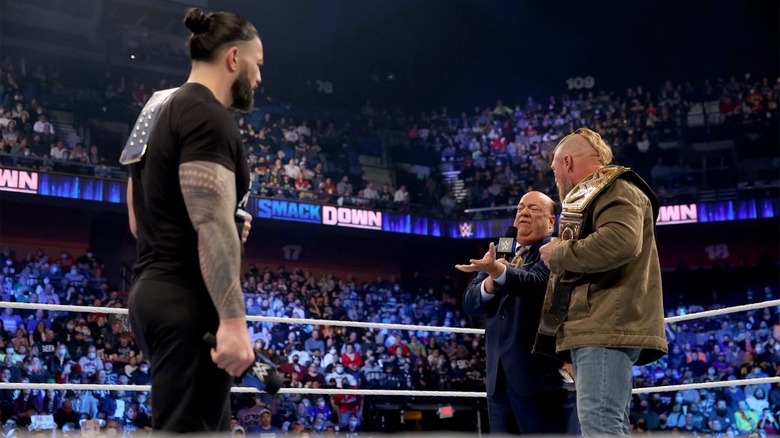 Paul Heyman Talks Roman Reigns Vs Brock Lesnar At Wrestlemania 38