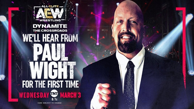 Paul Wight Teases Big Signing For AEW At Revolution PPV