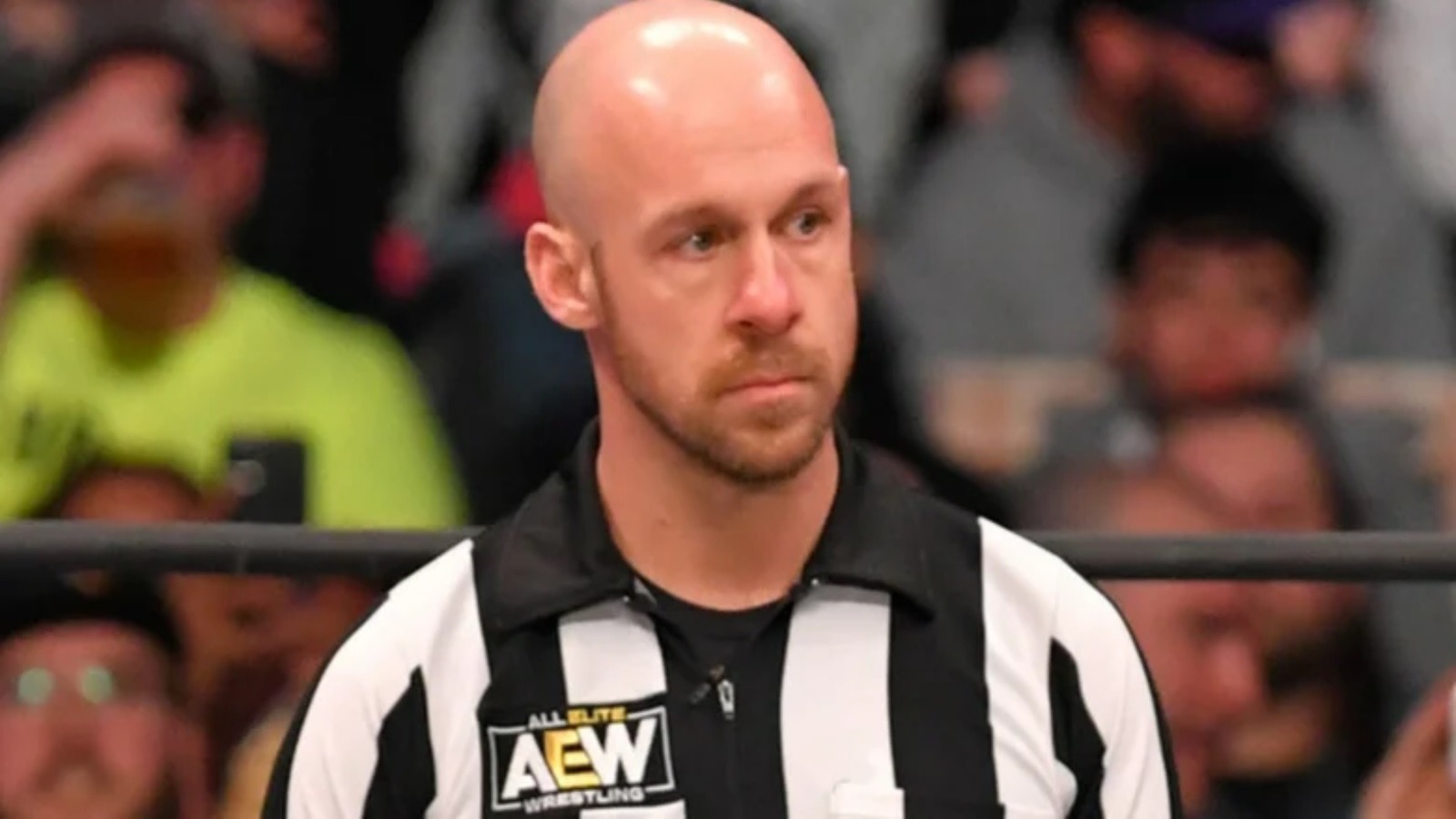 Photo: AEW Referee Bryce Remsburg Shows Off Black Eye He Got At All Out ...