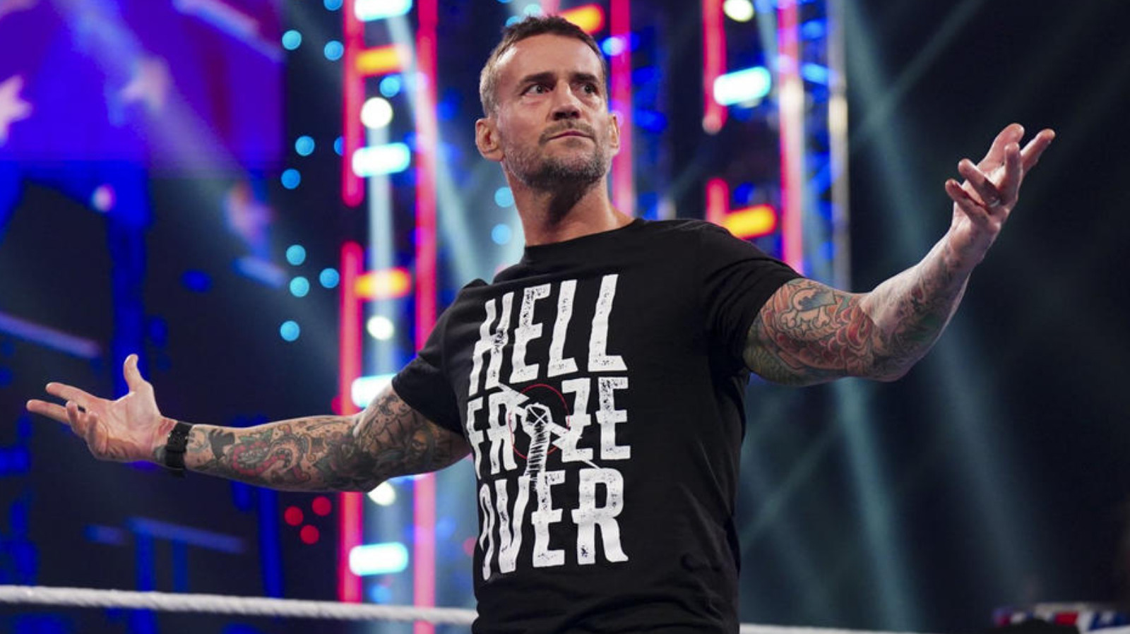 Photo: CM Punk Flexes His Muscles Alongside WWE NXT Superstar