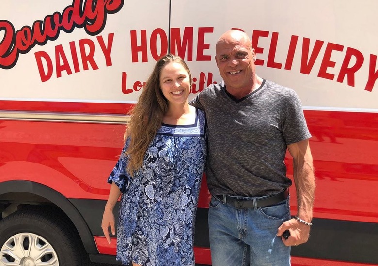 Photo: Kurt Angle And Ronda Rousey Teaming For New Project