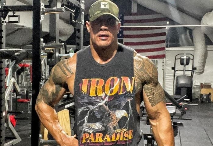 Photo: The Rock Looking Jacked For Big Week Of "Black Adam" Filming