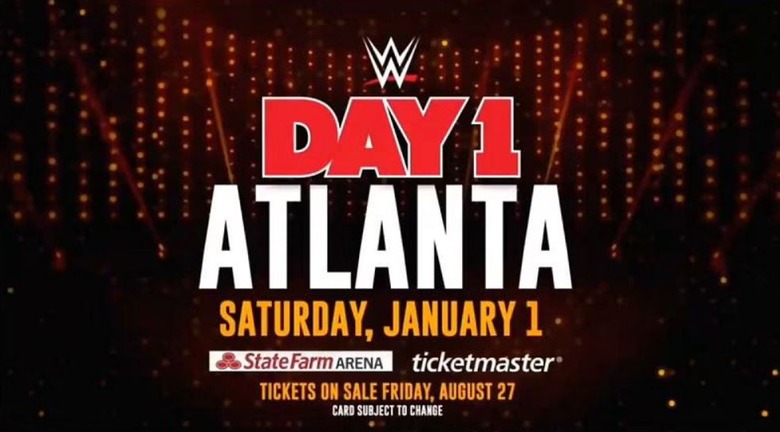 Photo: WWE Releases Official Poster For Day 1 PPV
