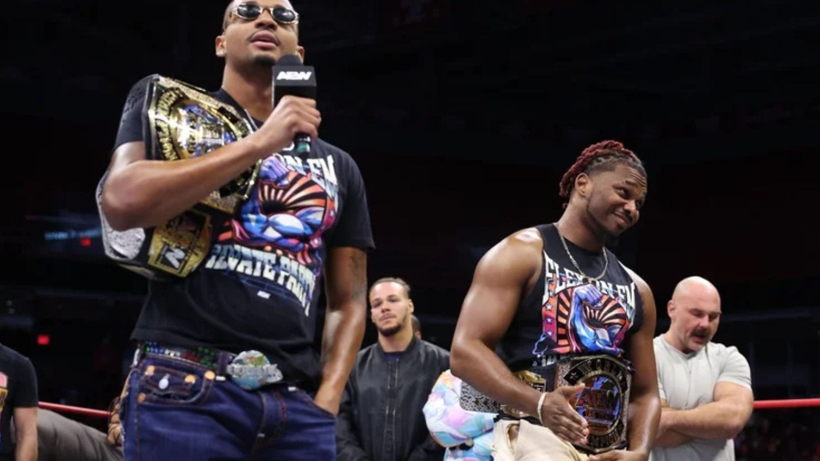 Private Party Pin The Acclaimed, Win Four-Way AEW Tag Title Match In Full Gear Opener