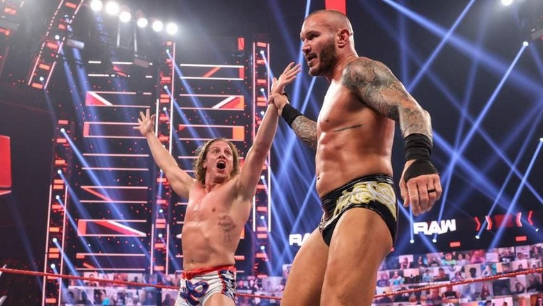 Randy Orton Reacts To Riddle Hitting RKO On WWE RAW
