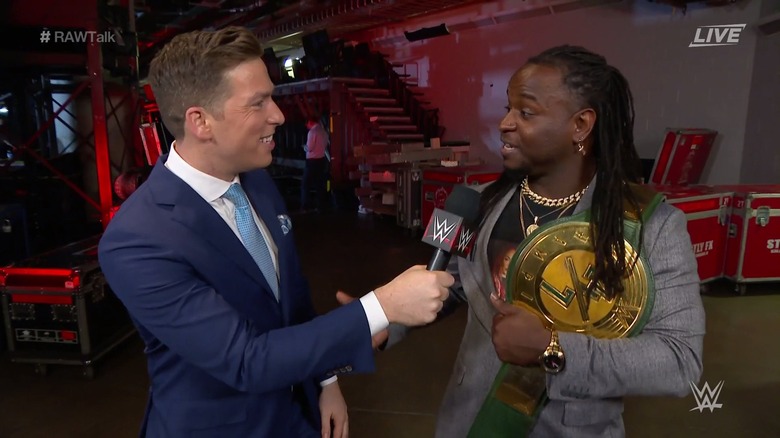 Reginald Comments On His WWE 24/7 Championship Win