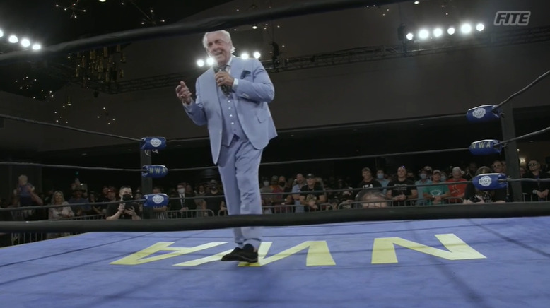 Ric Flair Thanks Vince McMahon, Tony Khan At NWA 73