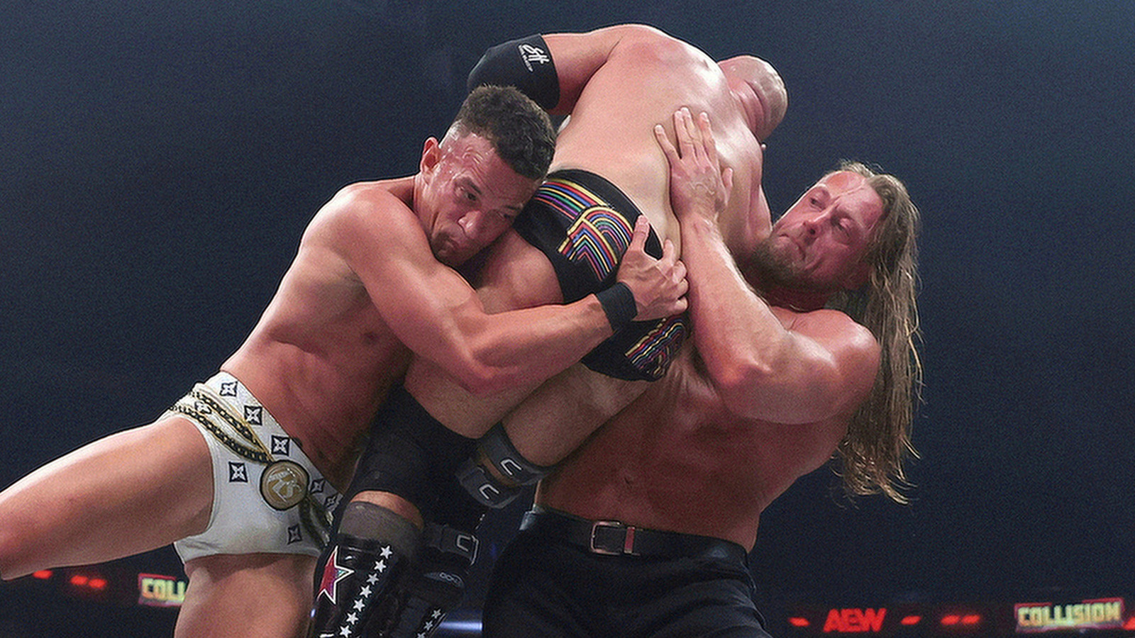 Ricky Starks And Big Bill Upset FTR, Win AEW World Tag Team Championship On Collision