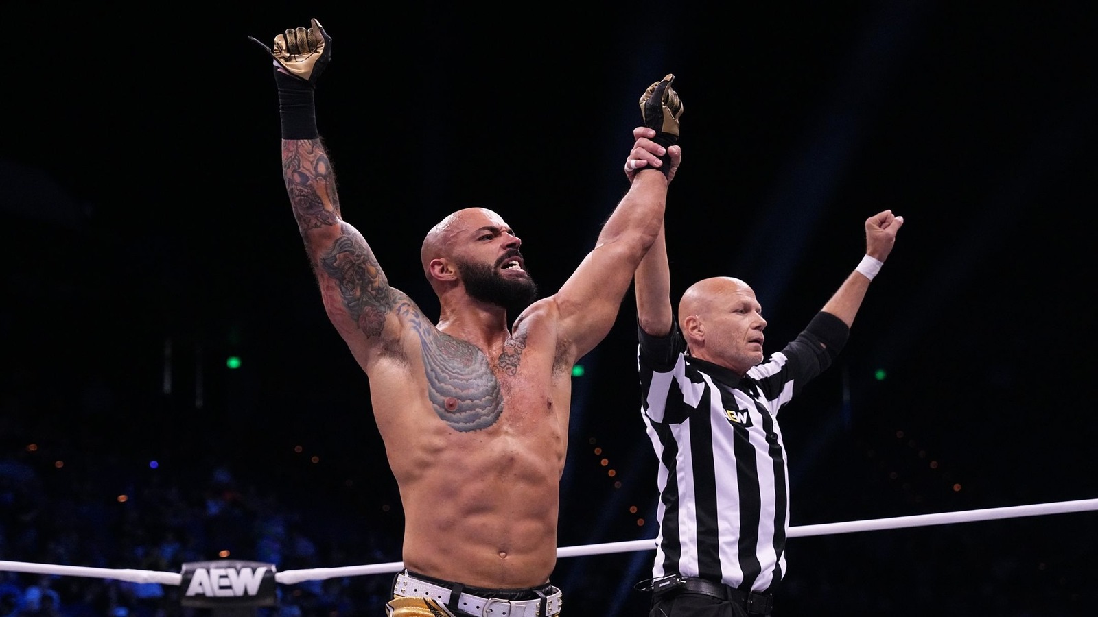 Ricochet Recounts Being Snuck Into Wembley For AEW Debut At All In 2024