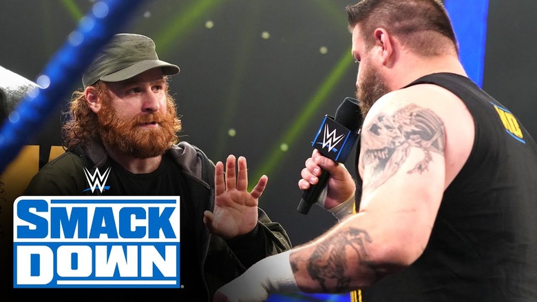 Sami Zayn And Kevin Owens Fight During The KO Show On WWE SmackDown