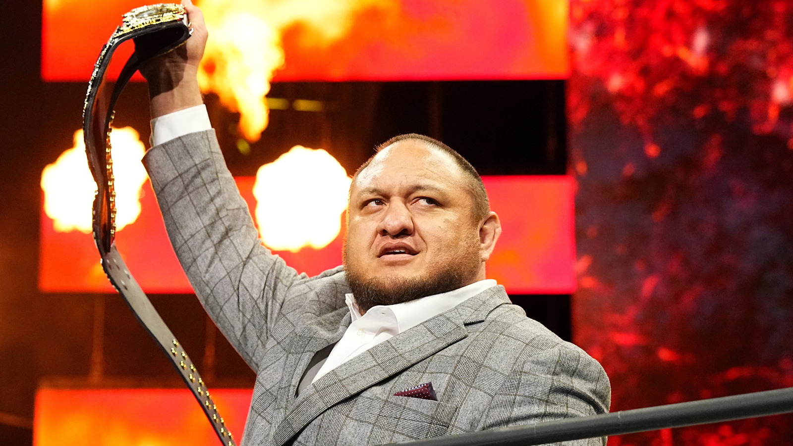Samoa Joe Previews Wednesdays Aew Dynamite Title Match Against Hook