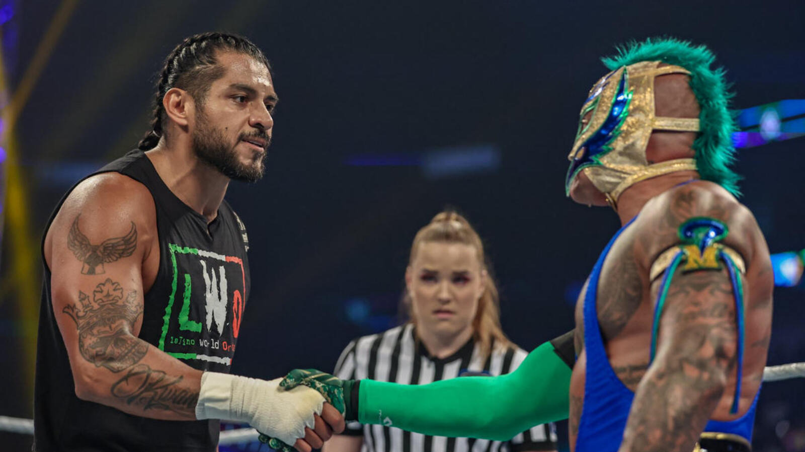 Santos Escobar Details His Relationship With WWE Hall Of Famer Rey Mysterio