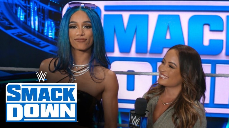 Sasha Banks Reacts To Daytona 500 Role, WWE Stars Super Bowl Weekend ...
