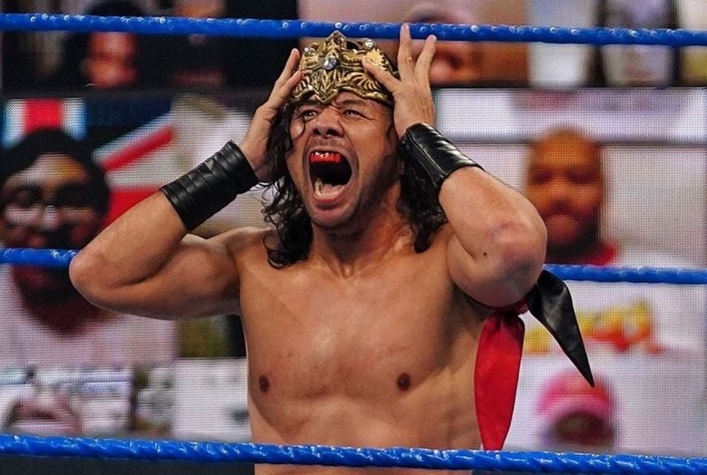 Shinsuke Nakamura Steals King Corbin's Crown, Declares The King Of ... Shinsuke Nakamura Steals King Corbin's Crown, Declares The King Of ...