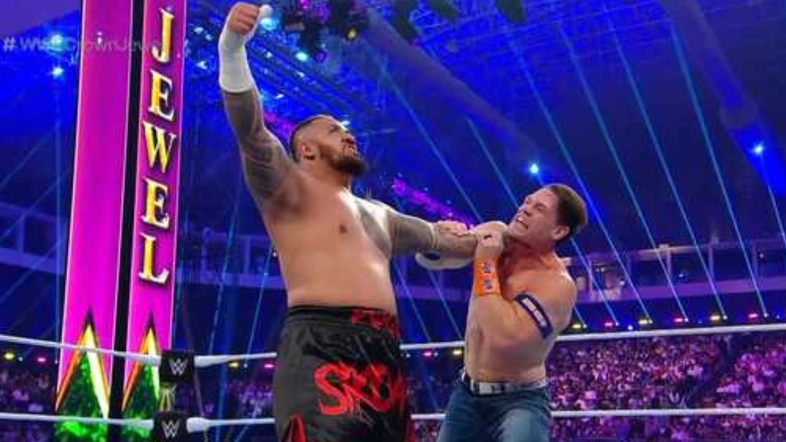 Solo Sikoa Defeats John Cena In Dominant Fashion At WWE Crown Jewel