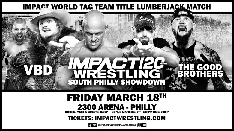 ** SPOILERS ** Impact South Philly Showdown TV Tapings From Friday