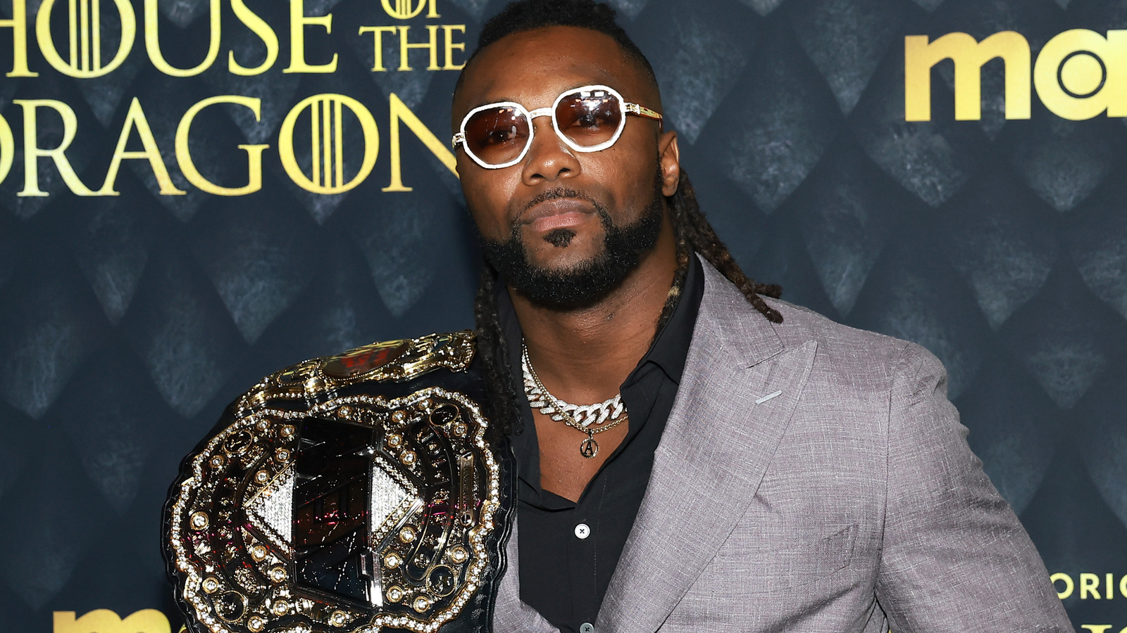 Swerve Strickland Attends House Of The Dragon Premiere With Fellow AEW ...