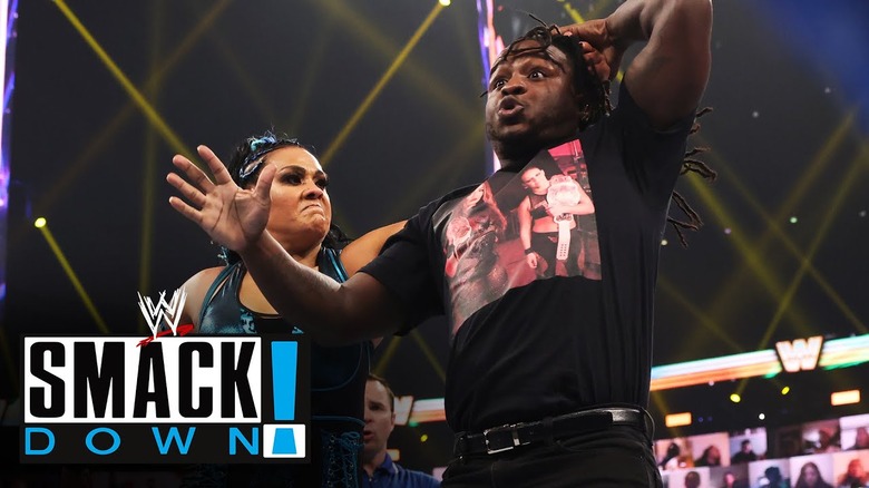 Tamina Snuka Wrestles Reginald On The Throwback SmackDown