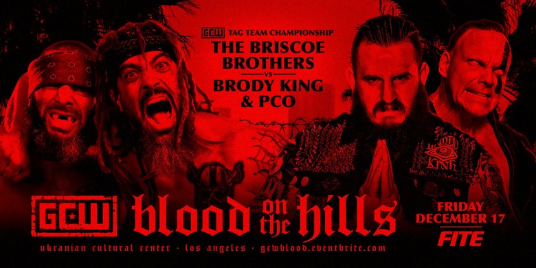 The Briscoes Set To Defend GCW Tag Titles At “Blood On The Hills”
