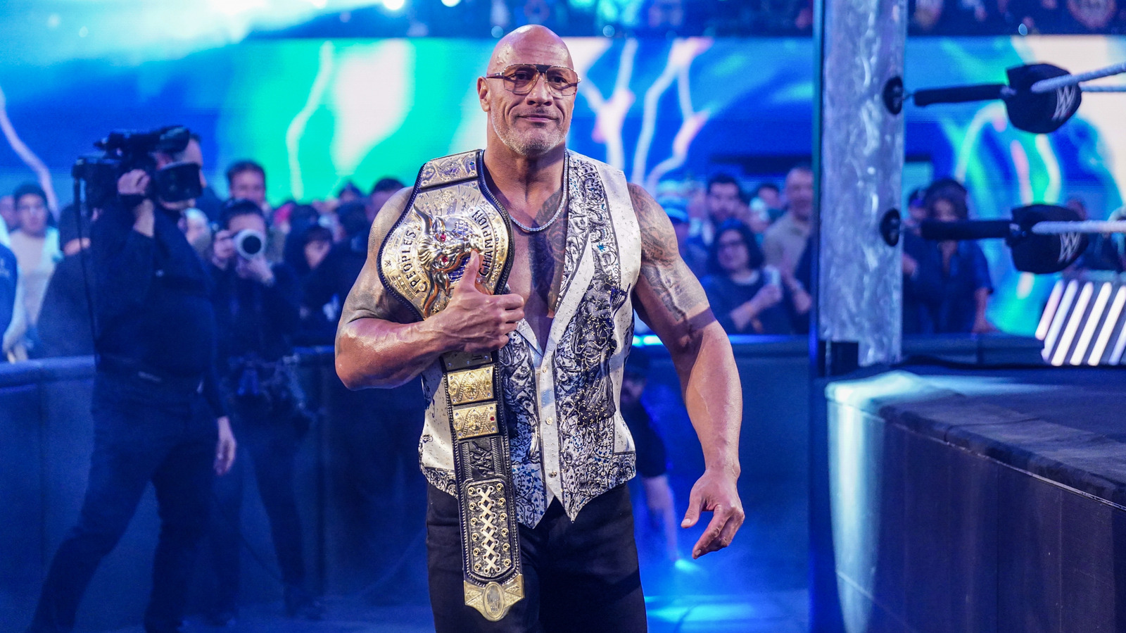 The Rock Appears Remotely On WWE SmackDown With A Gift And A Message ...