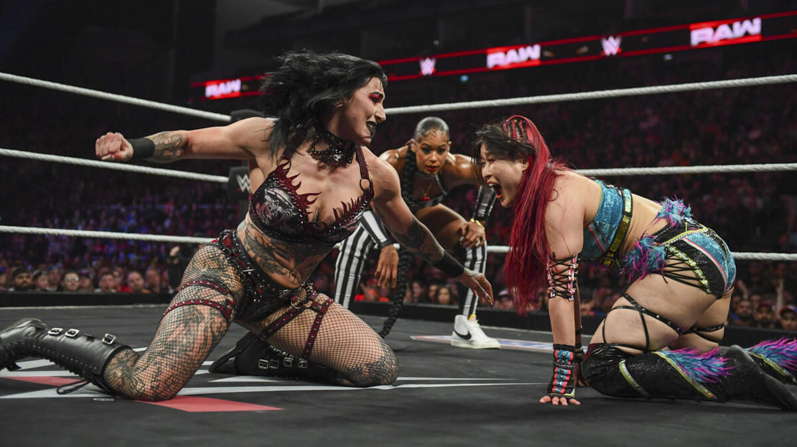The Story So Far: Bianca Belair Vs. Rhea Ripley Vs. IYO SKY At WWE WrestleMania 41