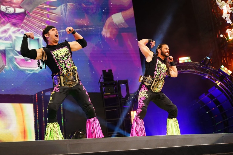 The Young Bucks Walk Out On Kenny Omega Tonight On AEW Dynamite