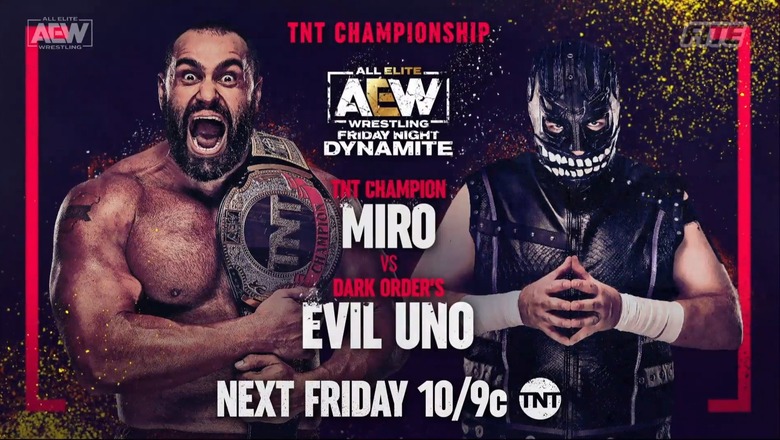 Title Defense And Two Tag Team Matches Set For Next Week's AEW Dynamite