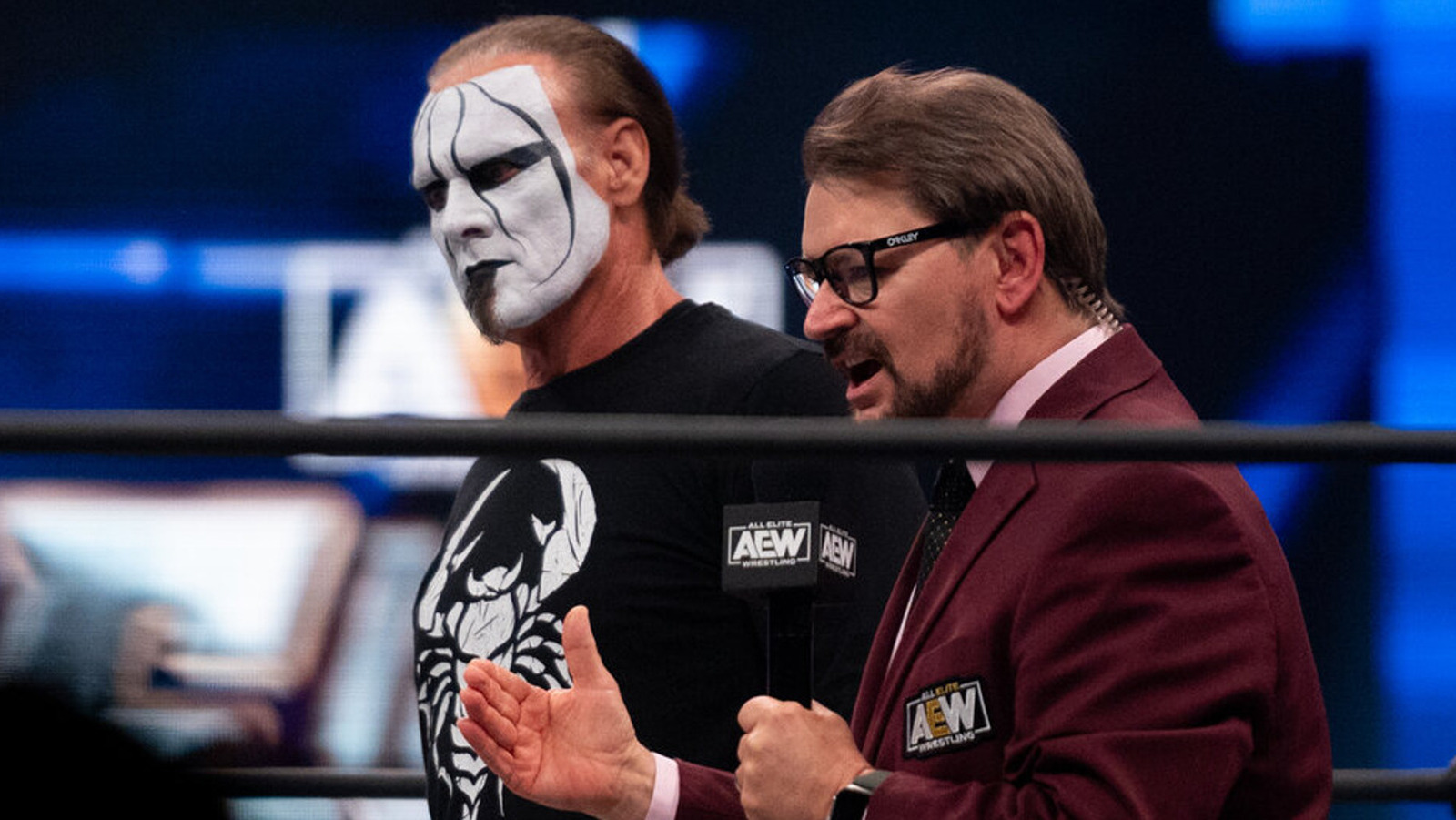Tony Schiavone Wants To See AEW's Sting Bring Back Old Gimmick For His Last Match