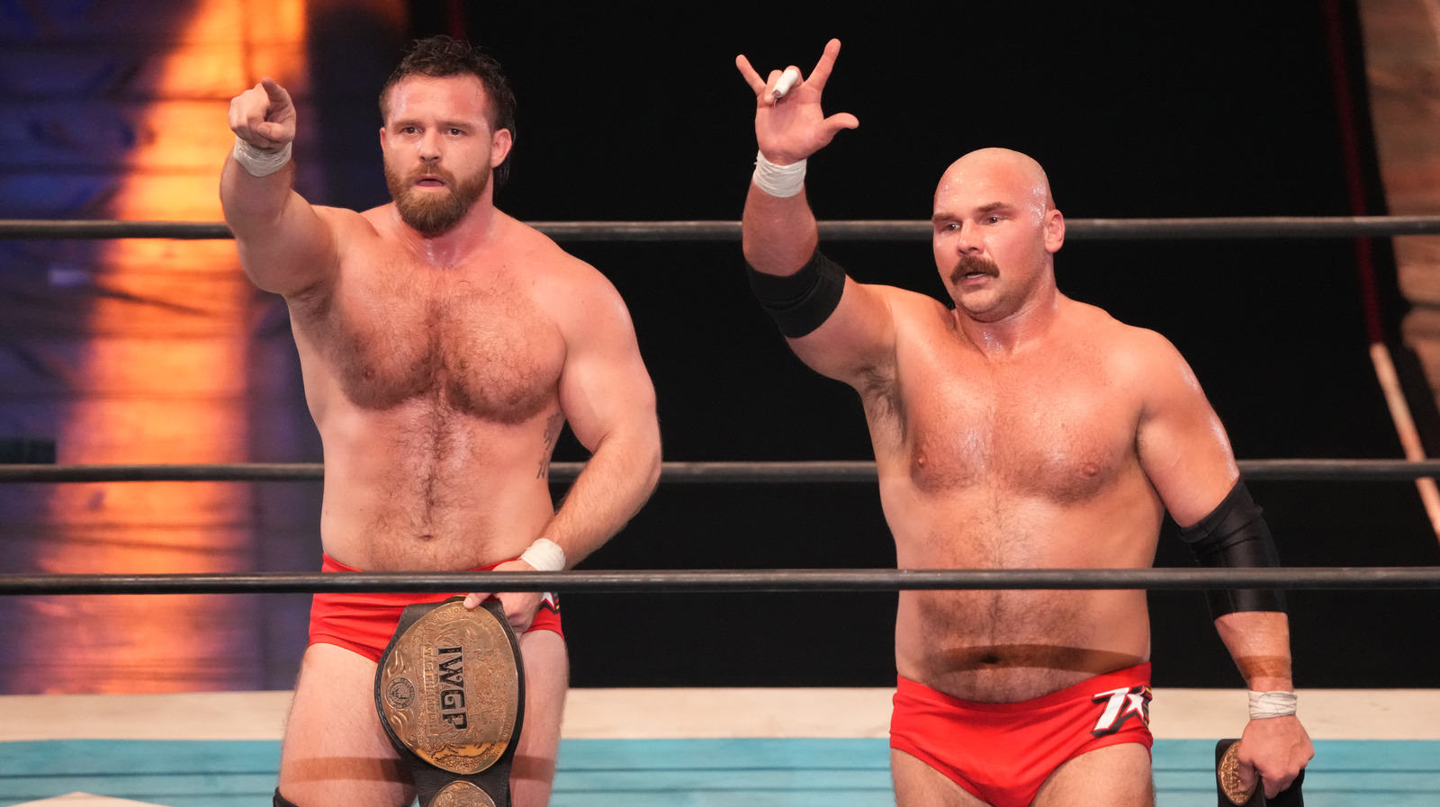 Video: AEW's Dax Harwood Meets Wrestling Legend As Birthday Gift