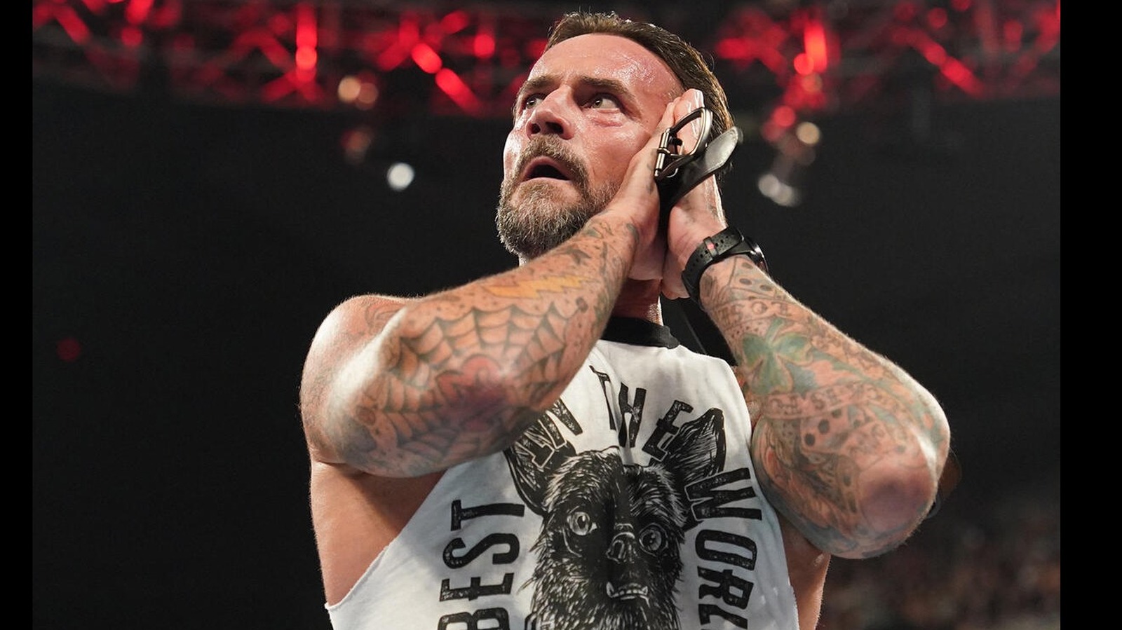Video: CM Punk's Dog Larry Meets Triple H And Bianca Belair Backstage At WWE Raw