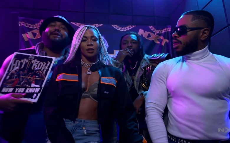 Video: Hit Row Raps Messages To WWE NXT Superstars