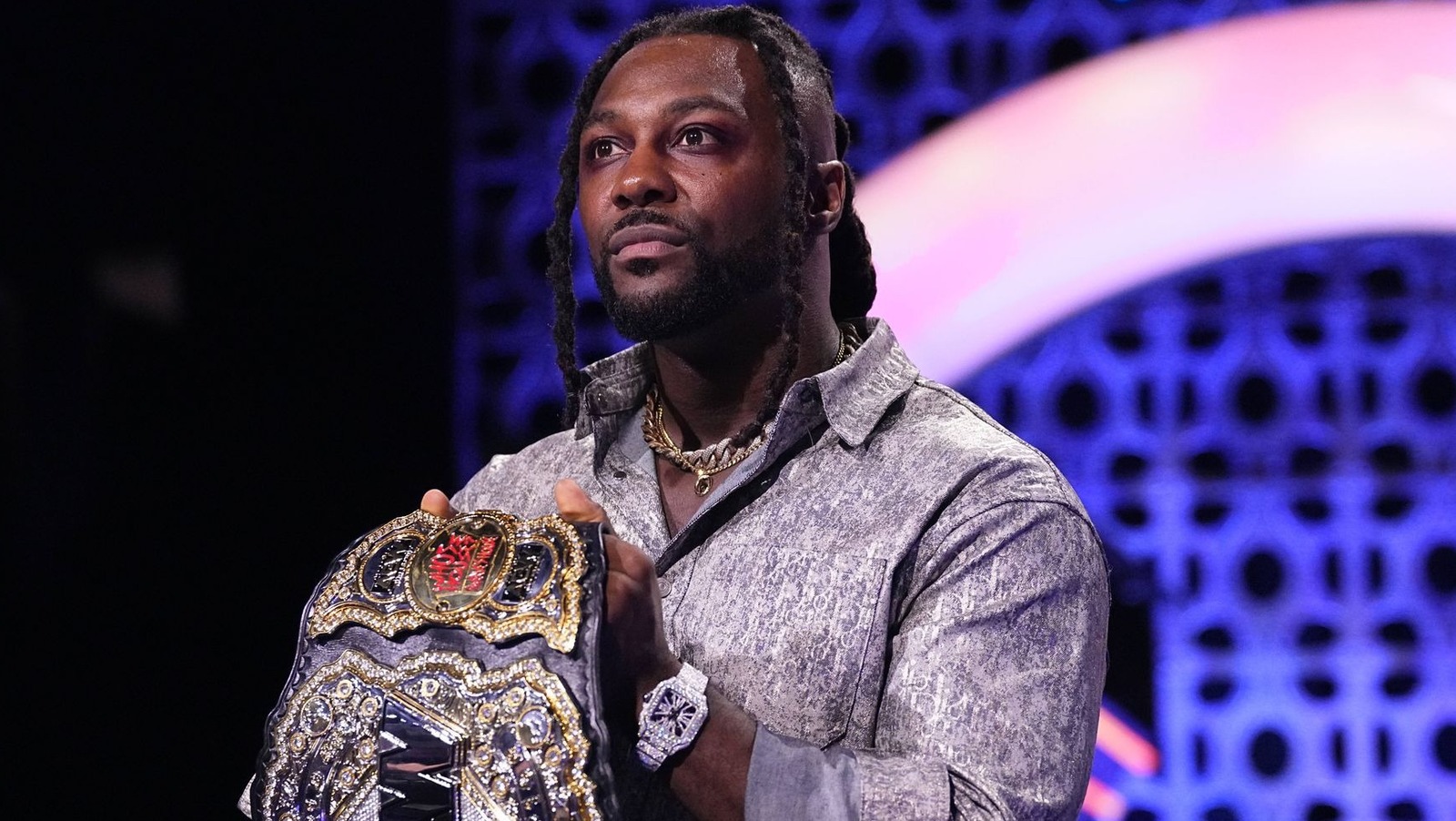 Video: Jim Ross Interviews Swerve Strickland On AEW Dynamite Ahead Of ... Video: Jim Ross Interviews Swerve Strickland On AEW Dynamite Ahead Of ...
