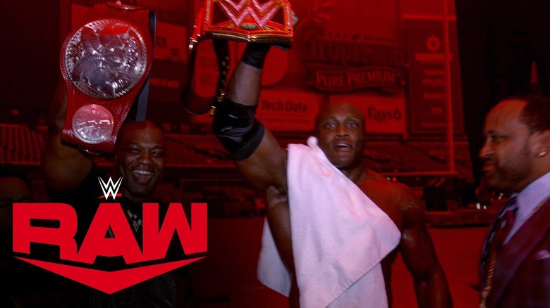 Video: The Hurt Business Celebrates Bobby Lashley's WWE Title Win