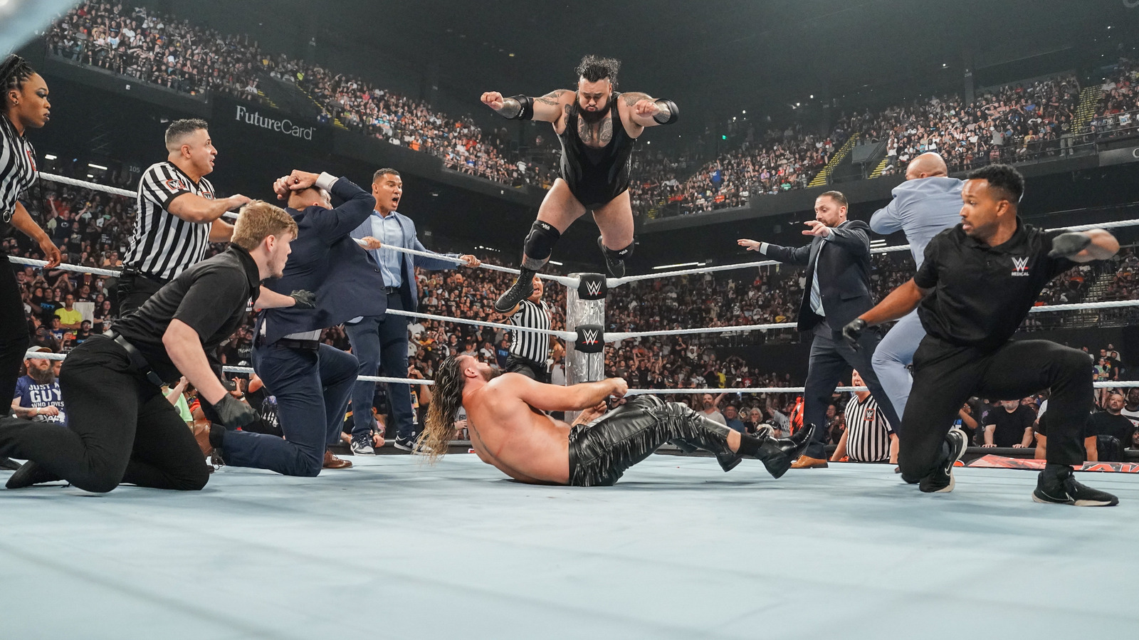 Video: WWE Releases Clip Of Each Tsunami Bronson Reed Hit On Seth ...