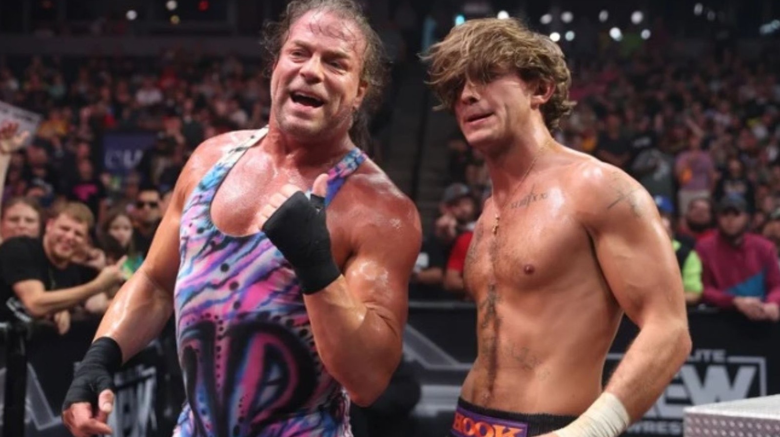 Why Rob Van Dam Prefers AEW Star Hook Over His Father, Taz