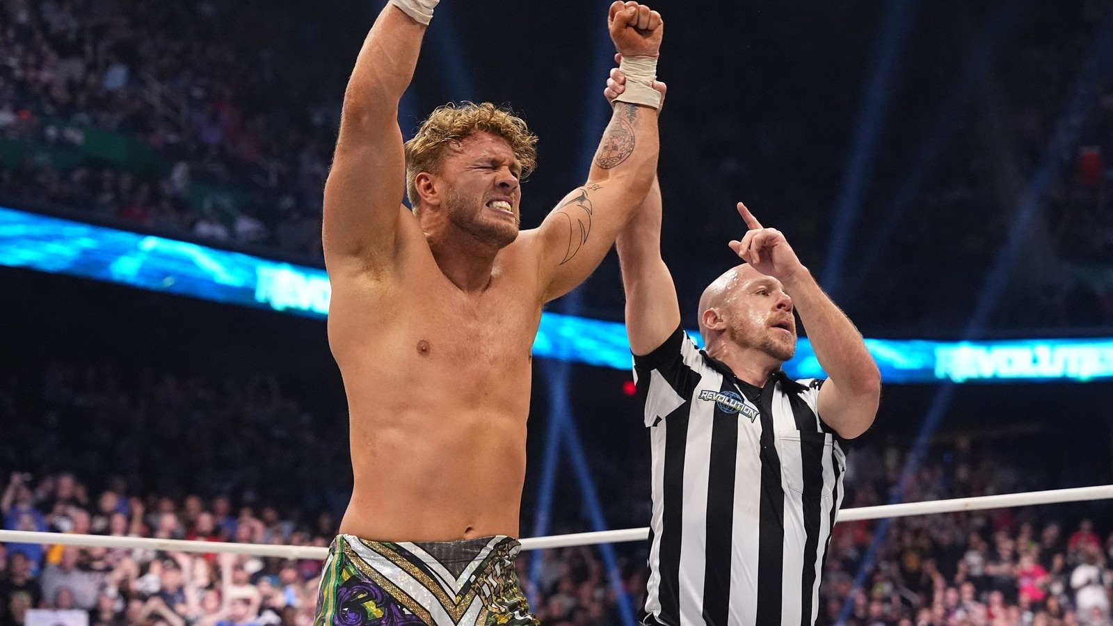Will Ospreay Runs Down AEW Revolution Match Against Konosuke Takeshita