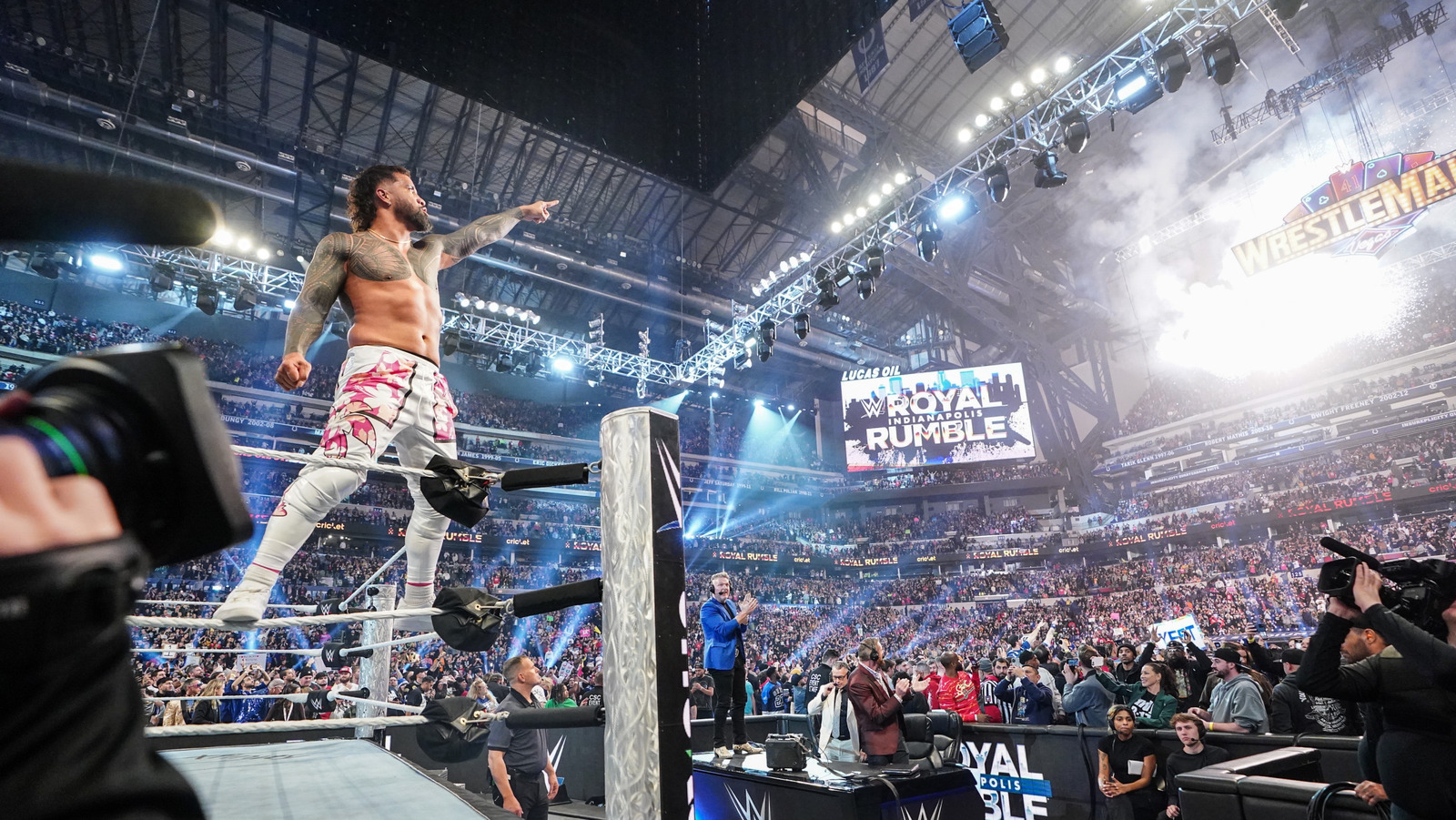 Wrestling World Reacts To Jey Uso's WWE Men's Royal Rumble Win (Mostly With One Word)